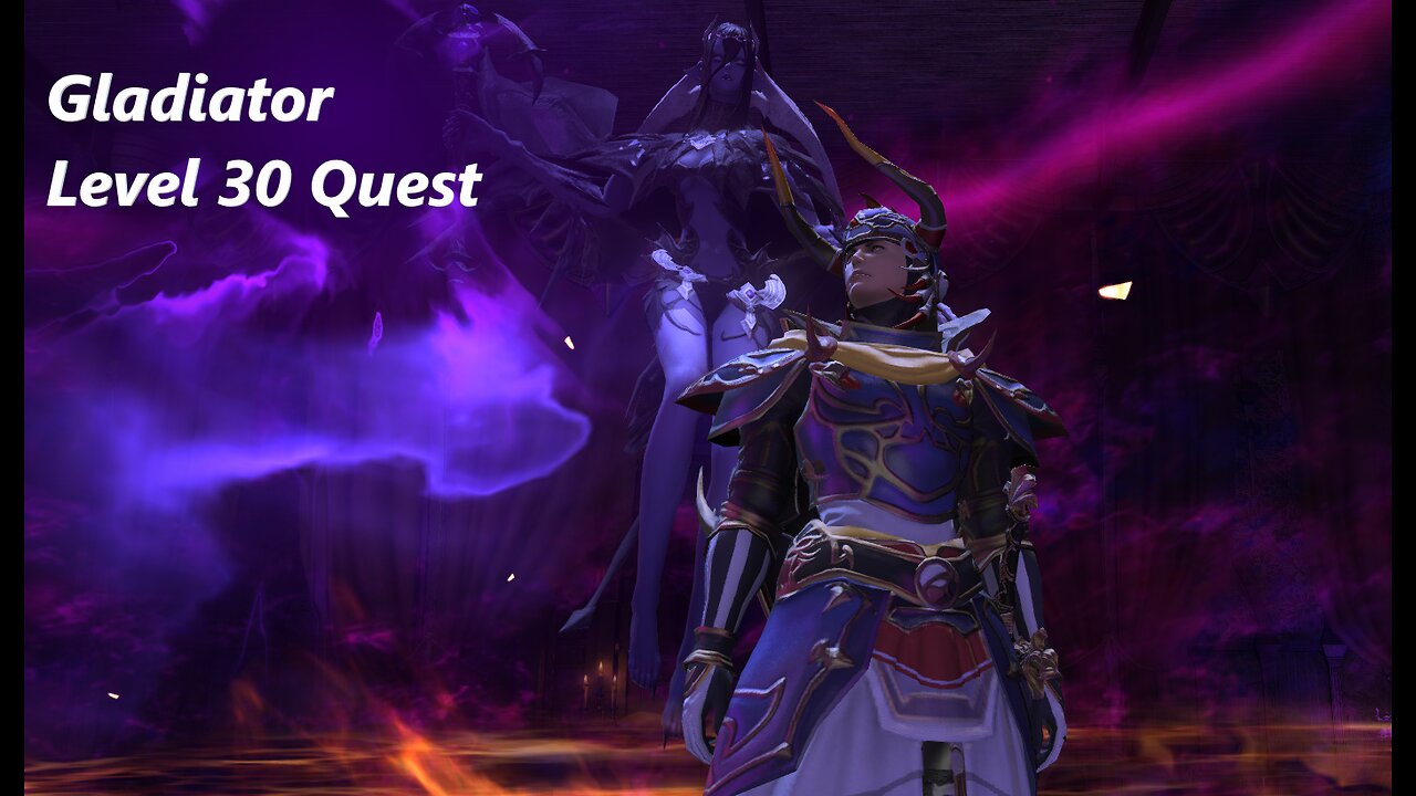 FINAL FANTASY XIV Gladiator Level 30 Quest