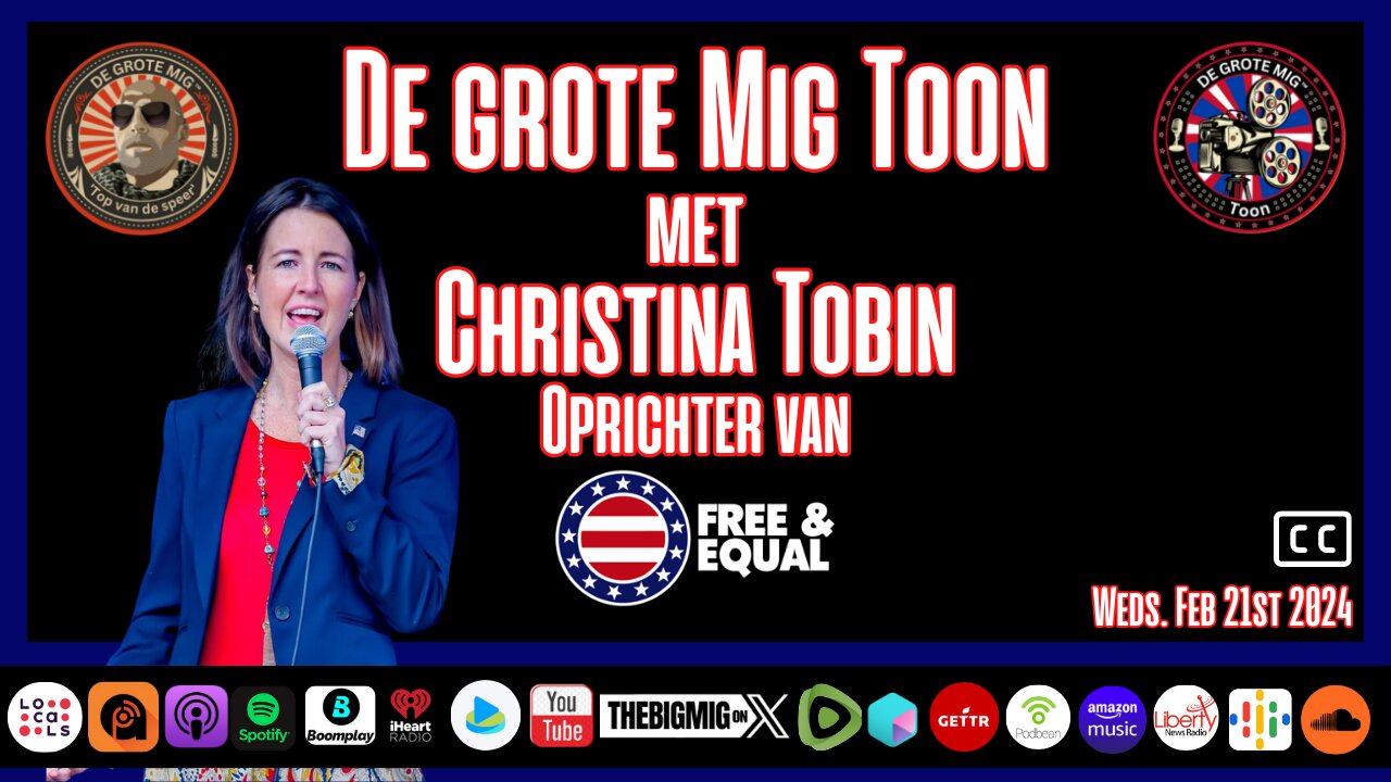 Stichting Vrije en Gelijke Verkiezingen met oprichtster Cristina Tobin ...