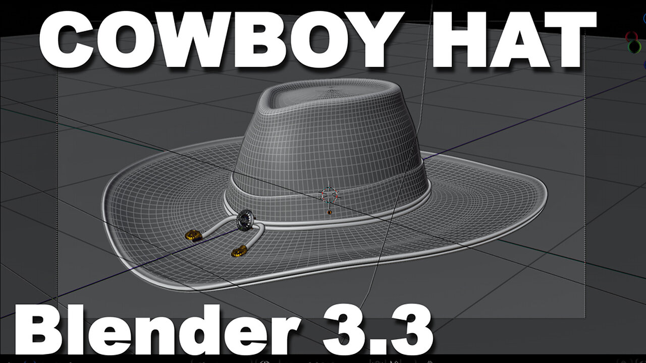 Cowboy Hat - Fly Around - 3d Animation - Blender 3.3 - Resolve 18 - PNW ...