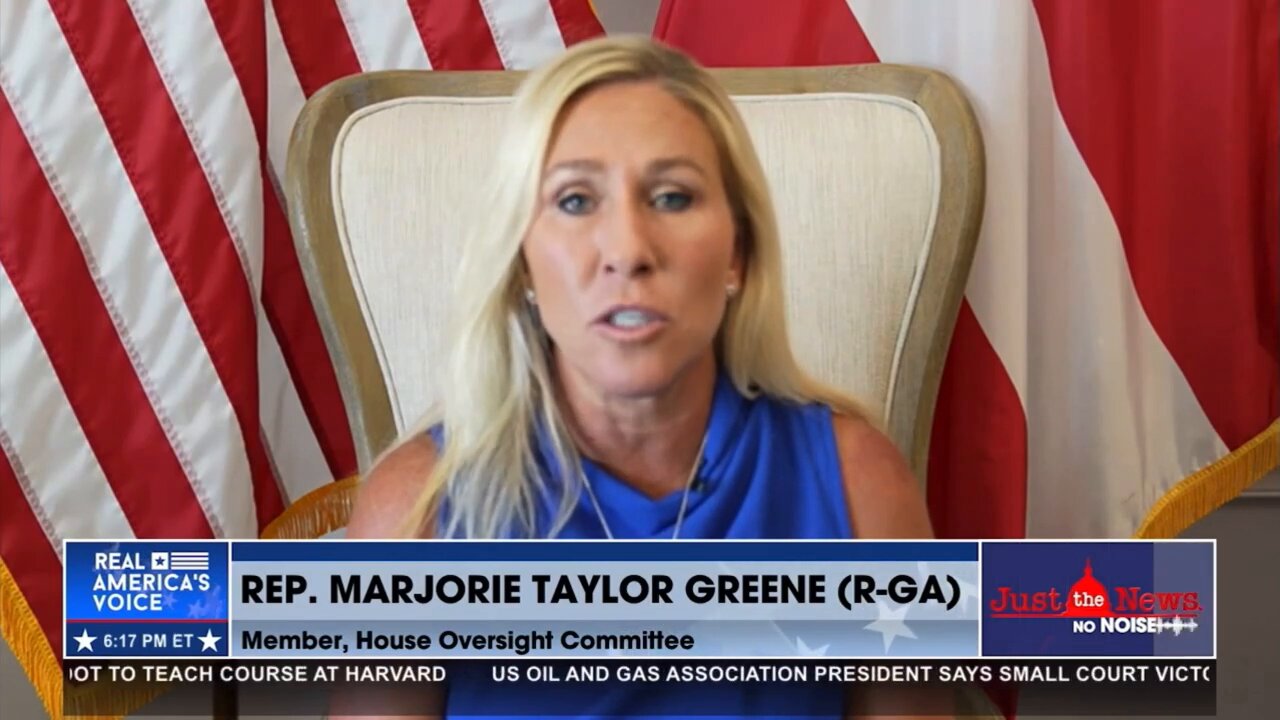 Congresswoman Marjorie Taylor Greene Discusses Newly Released January 6 ...