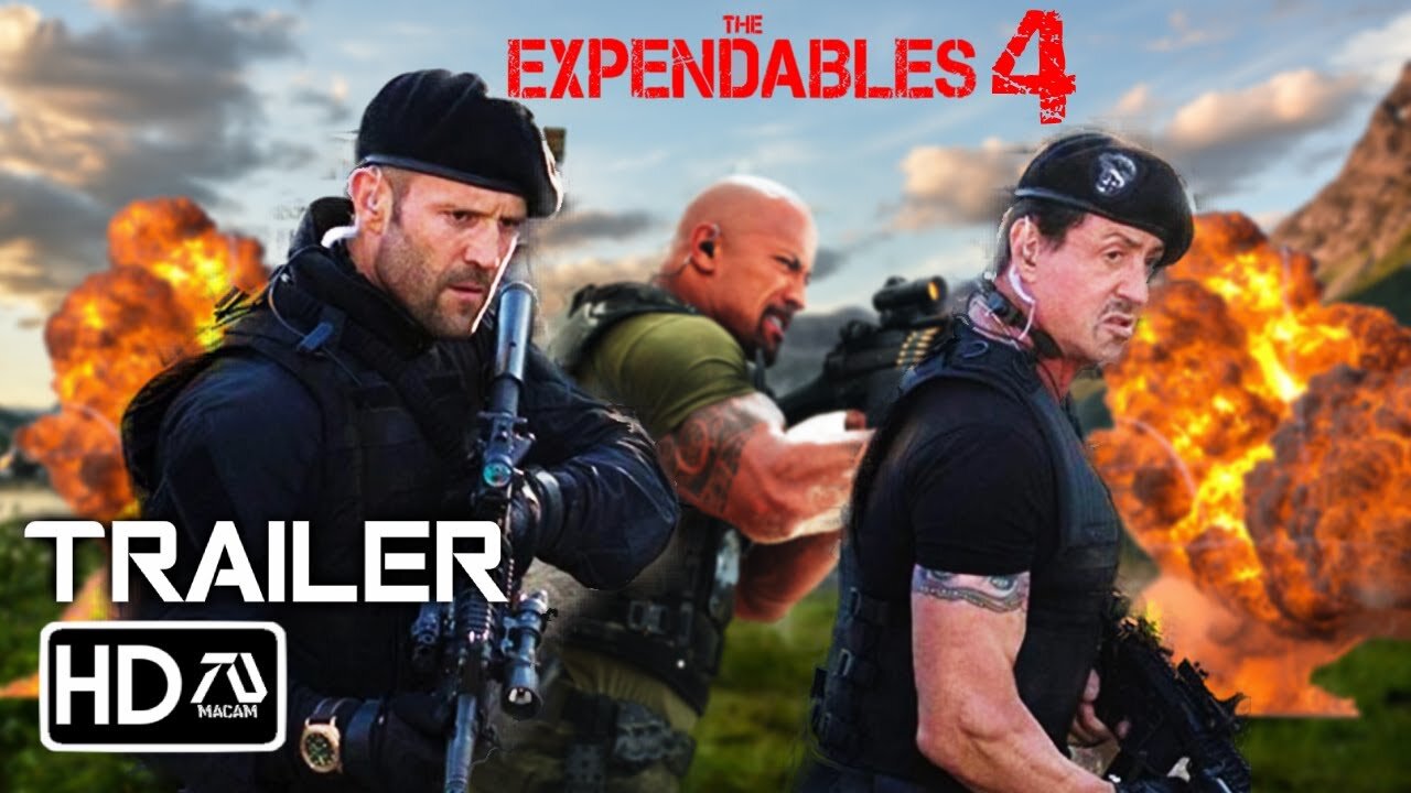 THE EXPENDABLES 4 Final Trailer (2023) Dwayne Johnson, Sylvester ...