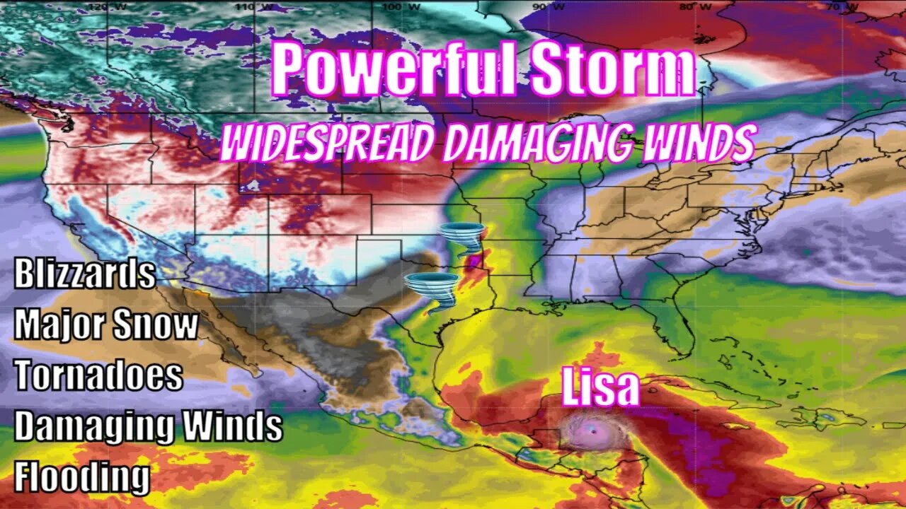 Large & Powerful Storm Bringing Widespread Damaging Winds & More! - The ...
