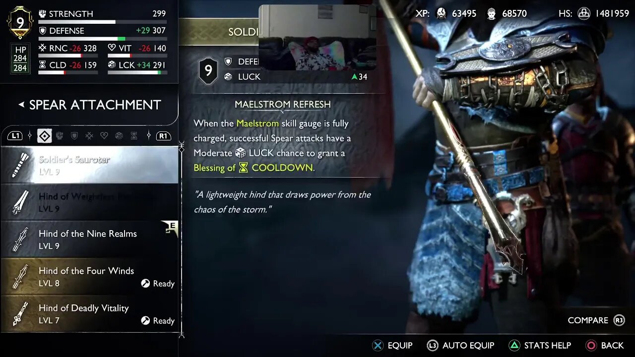 The Epic Battles Of God Of War Ragnorak Blackyoutuber God Of War