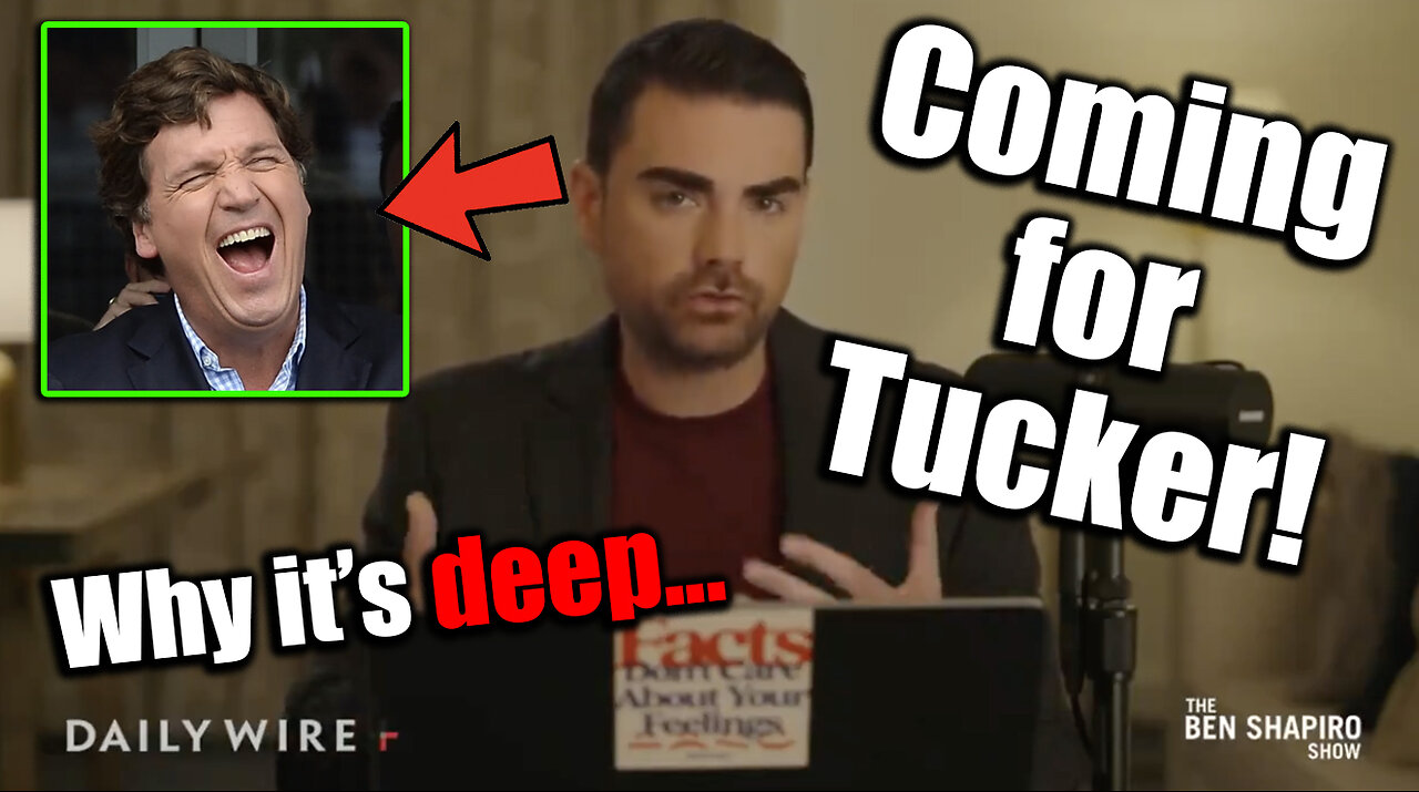 Tucker Carlson vs. Ben Shapiro Culture War Heats Up: Why It’s WAY ...