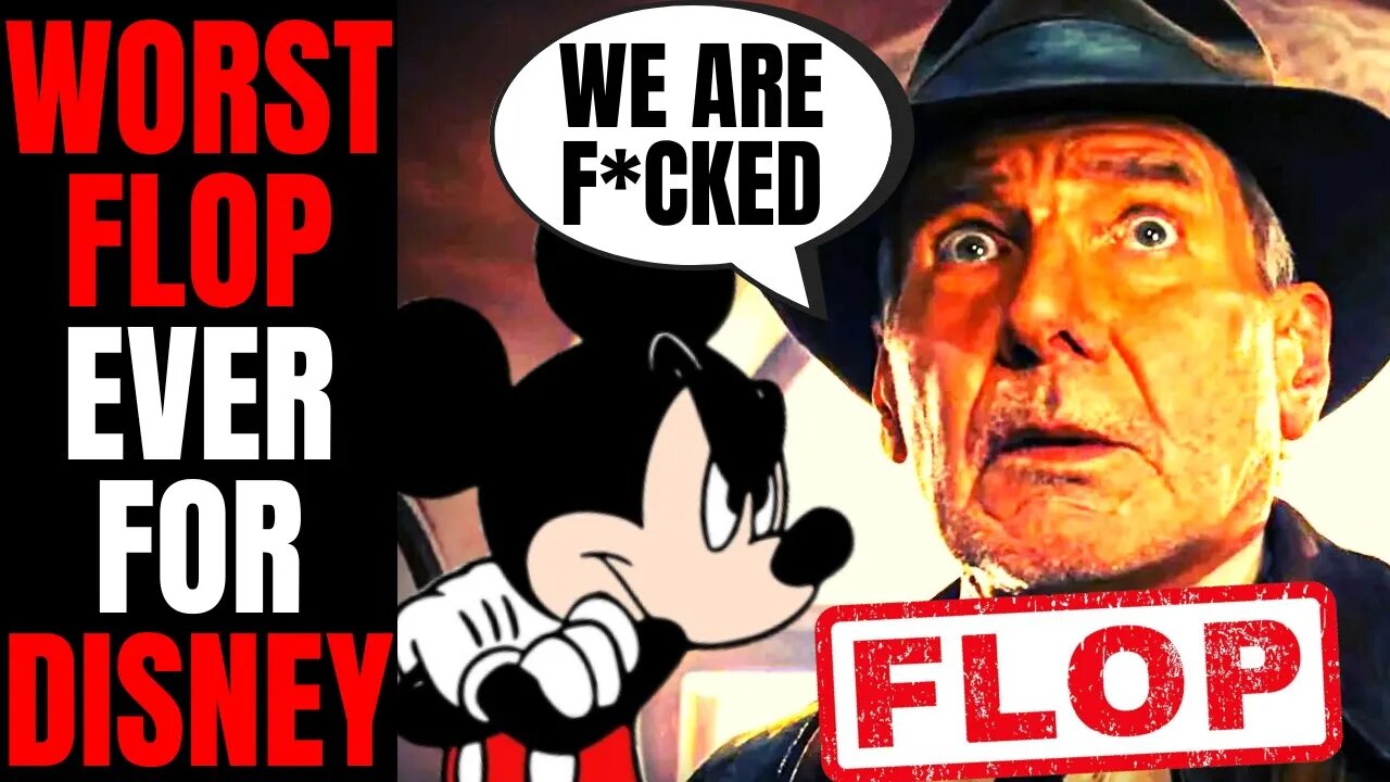 Worst FLOP Of ALL TIME For Woke Disney | Indiana Jones 5 Is A Total Box ...
