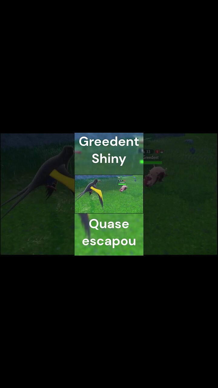 SHINY HUNT - Greedent - Foi por pouco! - Xpace Games #shorts