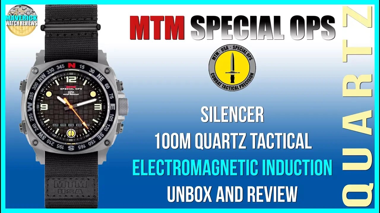 Military Beast! | MTM Special Ops Silencer 100m Quartz Electromagnetic ...