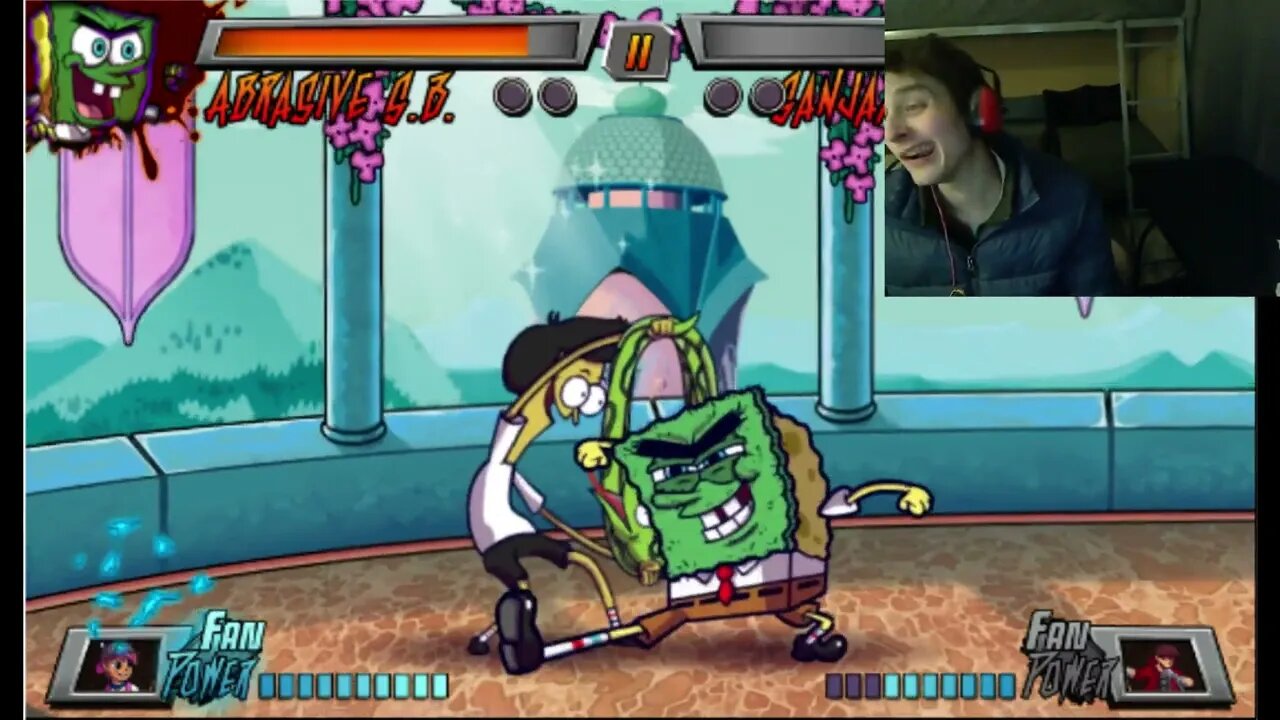 Sanjay And Craig VS Abrasive SpongeBob In A Nickelodeon Super Brawl 3 ...