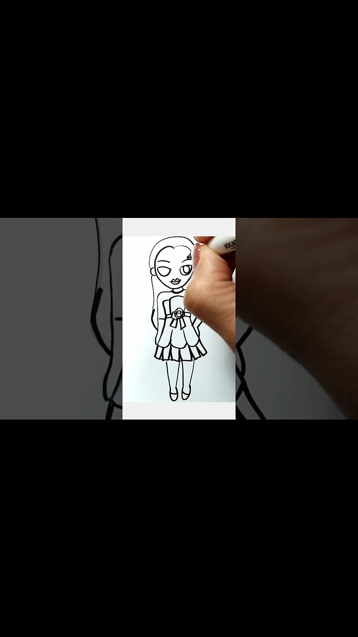 How to Draw and Paint Jennie from Blackpink at the Met Gala