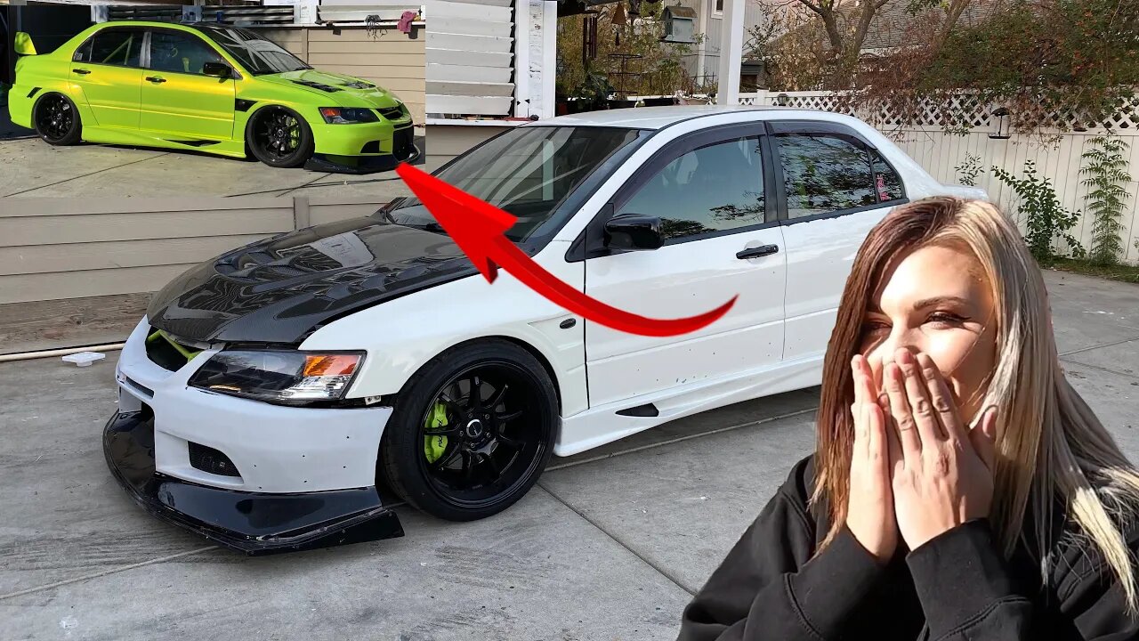 Wrap Shop BUTCHERED Her Evo...Can A Garage Wrapper Do Better ...