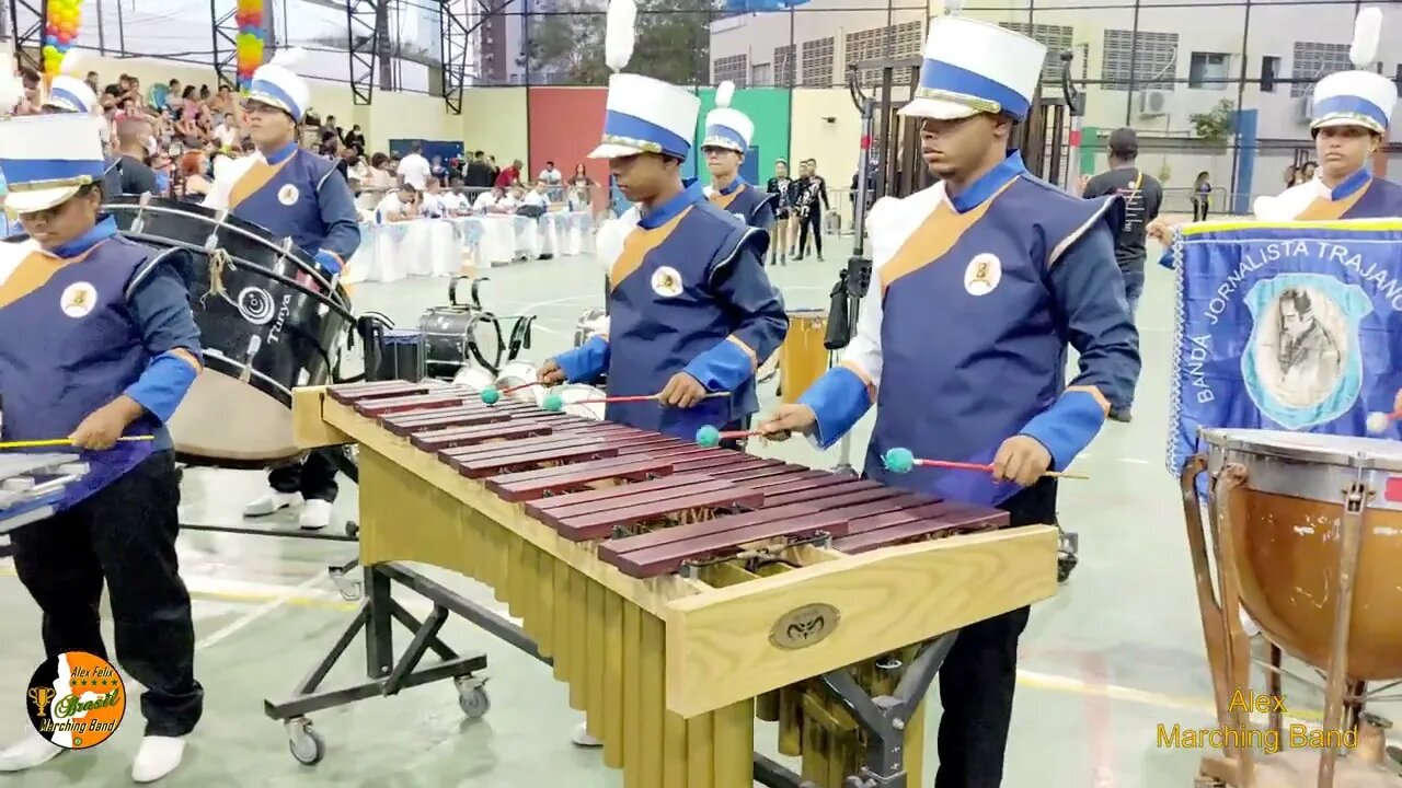 BANDA DE PERCUSSÃO JORNALISTA TRAJANO CHACON 2022 NA ETAPA FINAL 2022 ...