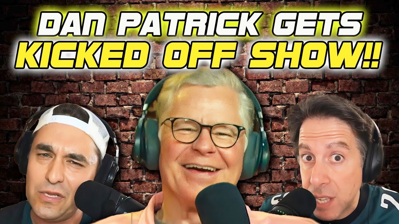 Sports talk "legend" Dan Patrick GETS KICKED OFF for RUDE interview ...