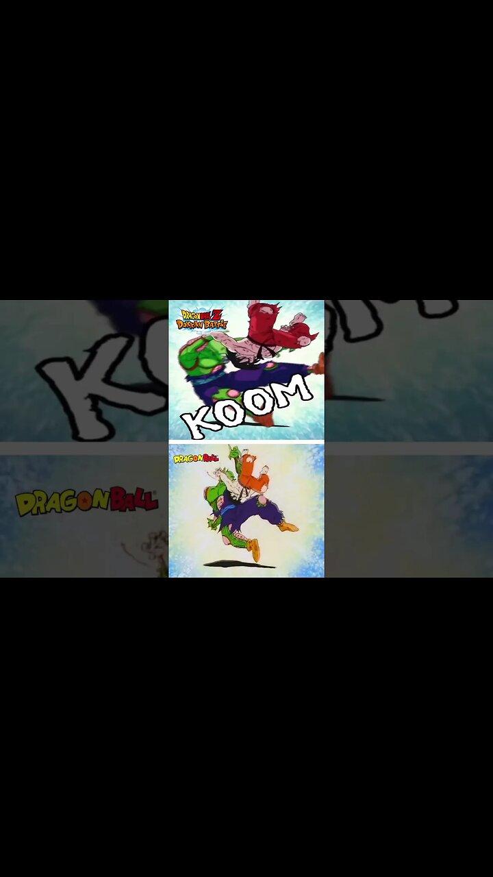 GOKU HEADBUTTS PICCOLO JR. DOKKAN/ANIME COMPARISON VIDEO #shorts # ...
