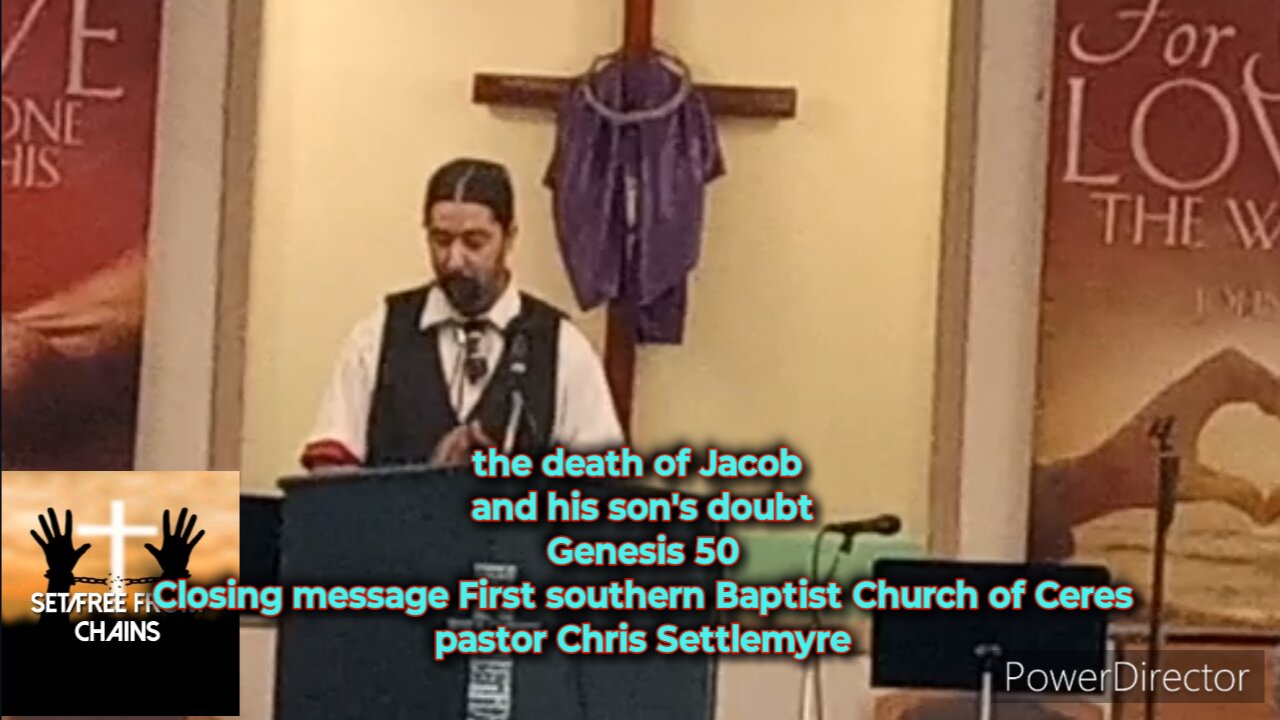 the death of Jacob and his son's doubt Genesis 50 message First ...
