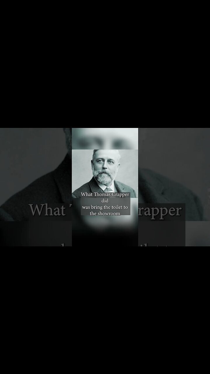 Did a guy named Crapper really invent the flushing toilet? #history # ...