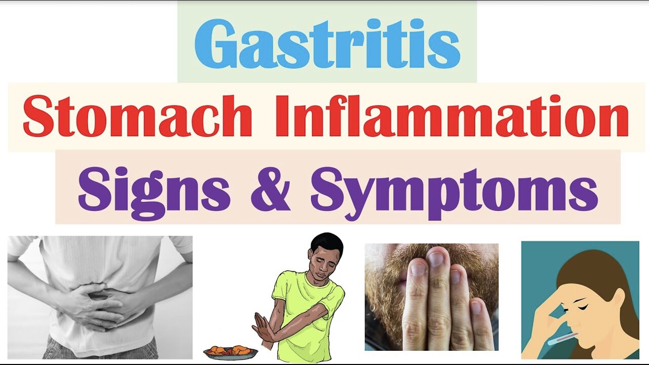 Gastritis (Stomach Inflammation) Signs & Symptoms, Complications (& Why ...