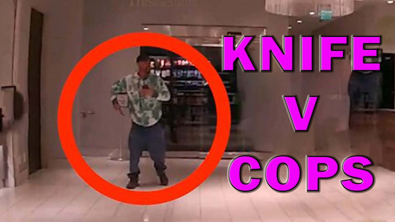 Homeless Man With Knife Faces Off Against Police! LEO Round Table ...