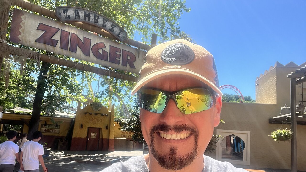 Off Ride Footage of ZAMBEZI ZINGER at WORLDS OF FUN, Kansas City ...
