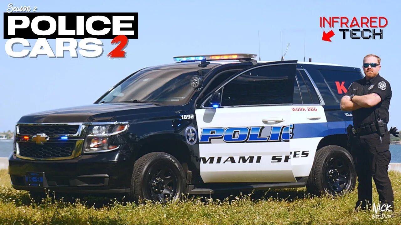 POLICE CARS most tech ever (CHEVY TAHOE K-9 UNIT) Miami Shores Police ...