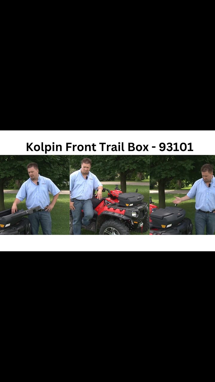 Kolpin 93101 Front ATV Trail Box Overview