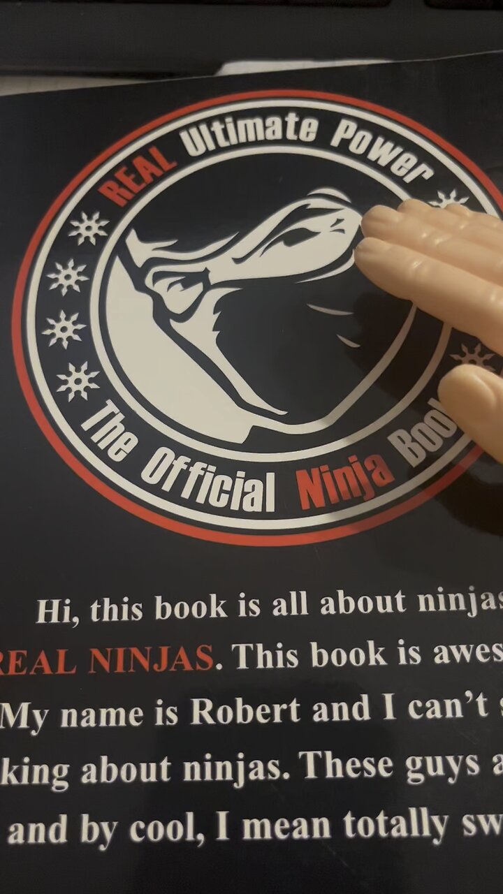 Tuesday reading time with SPH: Real Ultimate Power: The Official Ninja ...