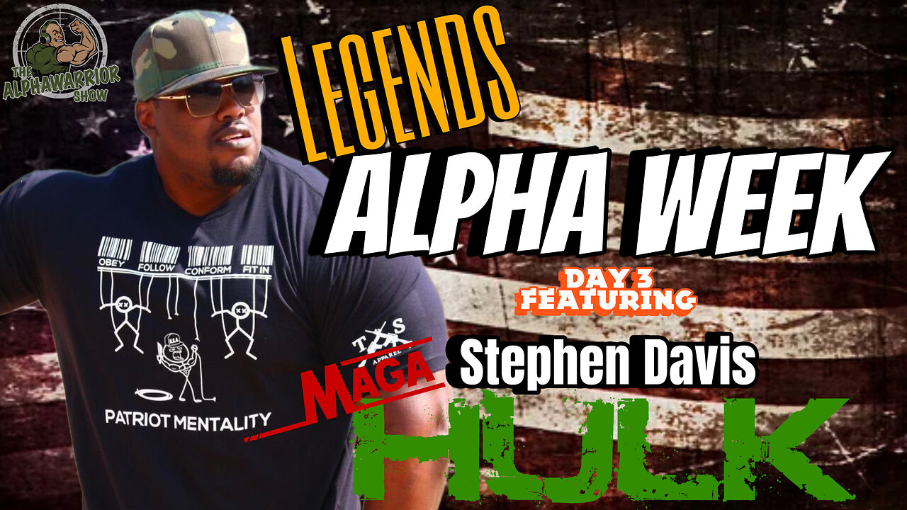 Unleashing the MAGA HULK: Redefining Alpha Masculinity with STEPHEN ...
