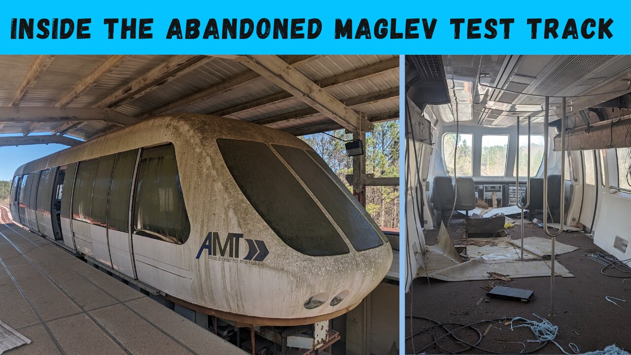Inside The Abandoned Maglev Test Track