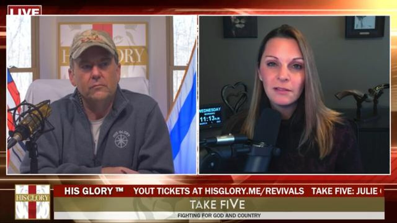 Julie Green joins His Glory: Take FiVe