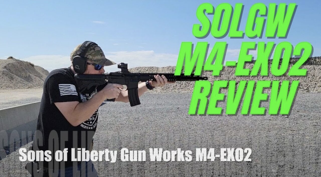 Sons of Liberty Gun Works M4-EXO2 5.56 NATO Rifle - 16". - SOLGW Review