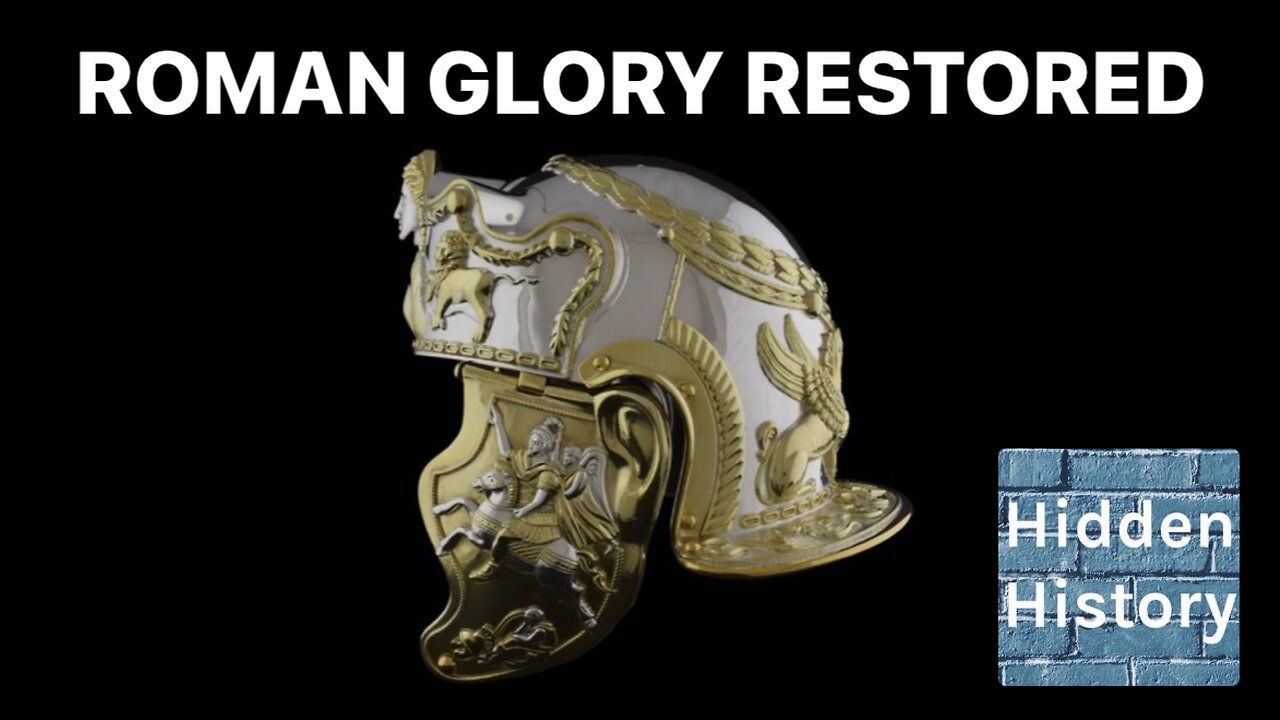 Spectacular Roman cavalry helmet brought to life in recreation for Iron ...