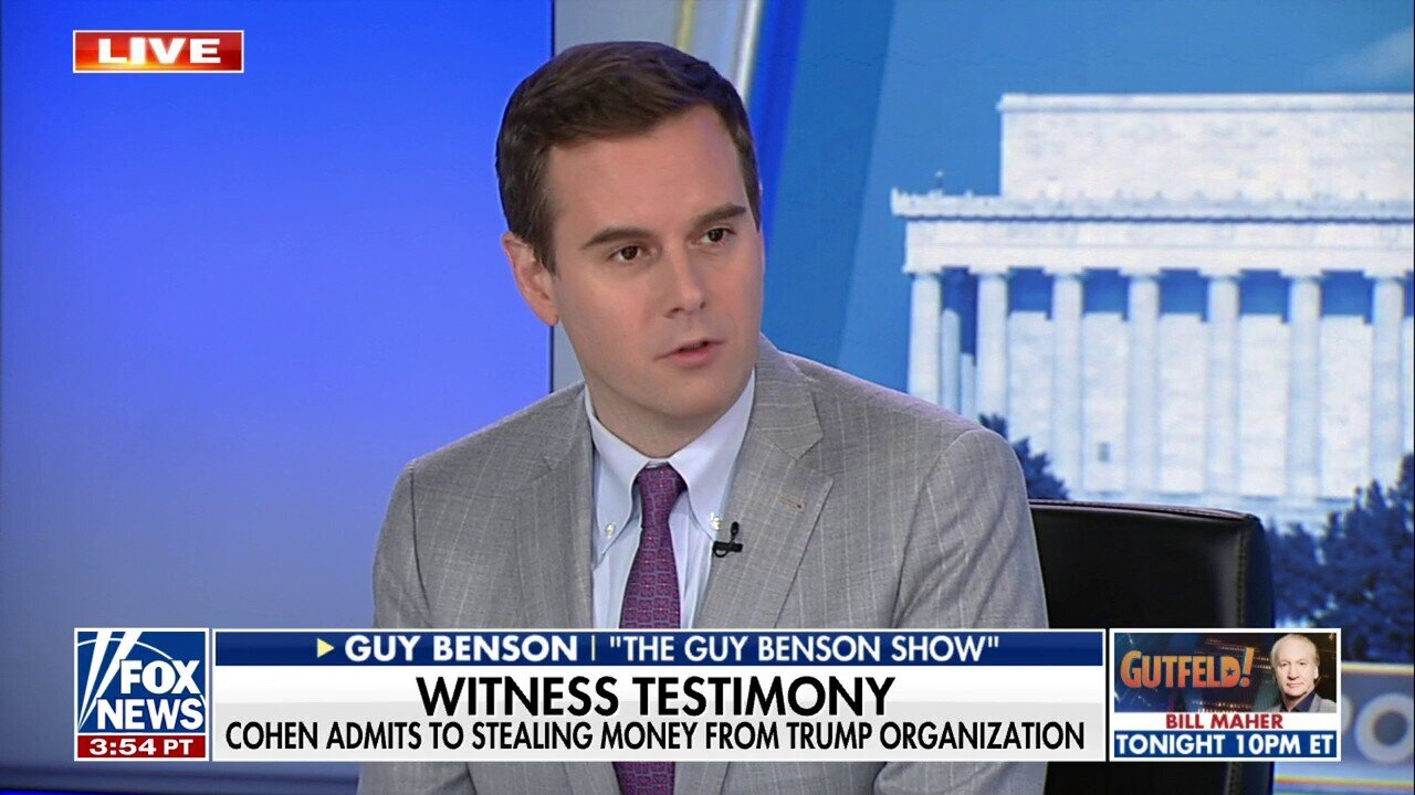 Guy Benson: Michael Cohen Admitting To Stealing From Trump Organization ...