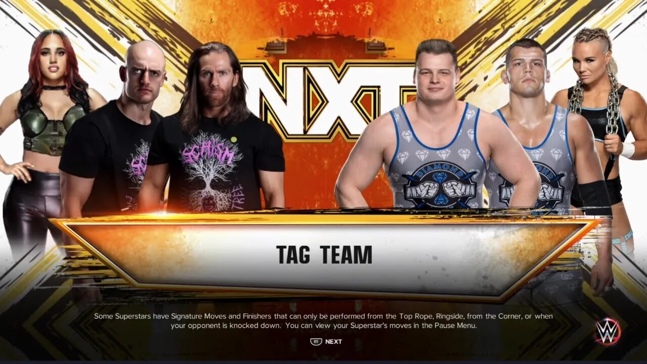NXT The Dyad vs The Creed Brothers Loser Leaves NXT