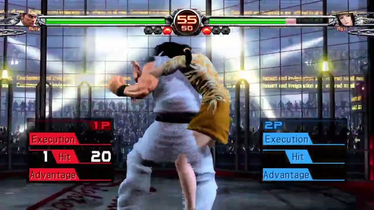 VF5FS match - Akira (Notable 6) vs. Aoi (Kruza)