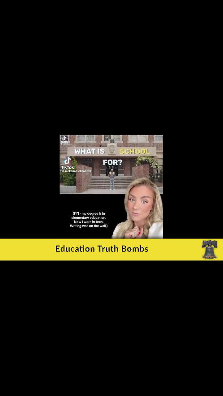 Education Truth Bombs