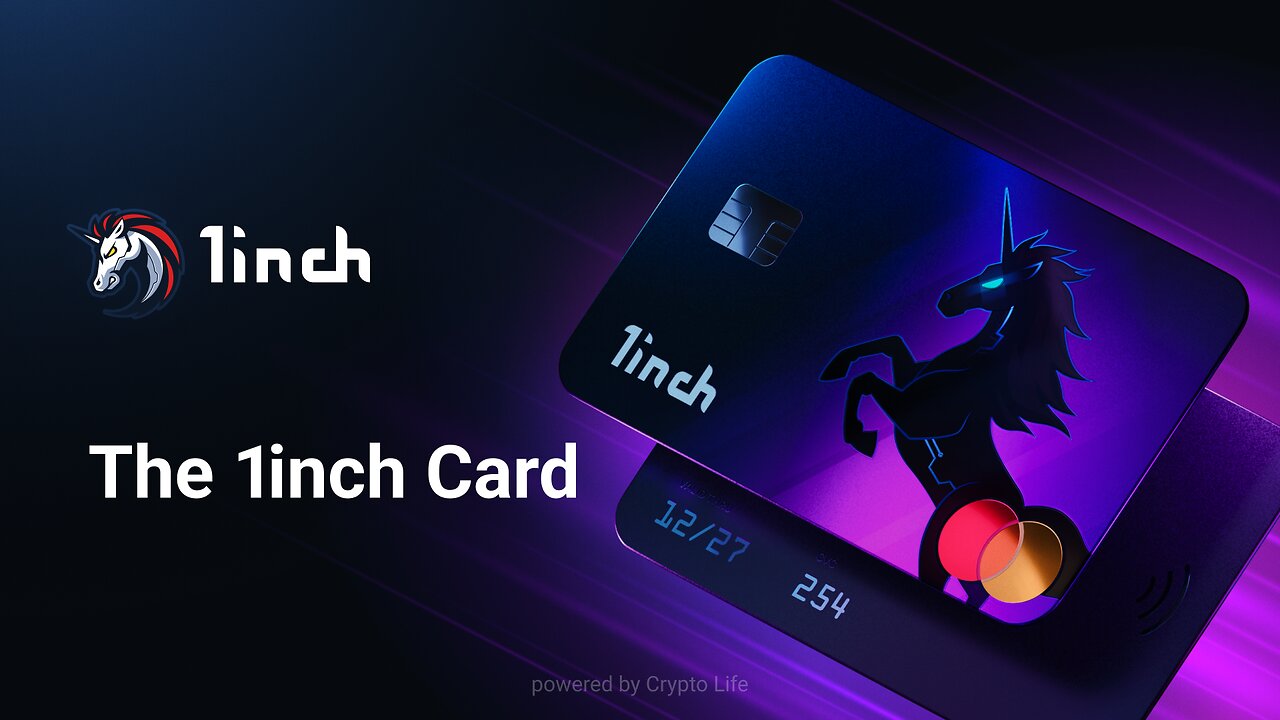 1inch Network Launches Crypto Web3 Debit Card with Mastercard