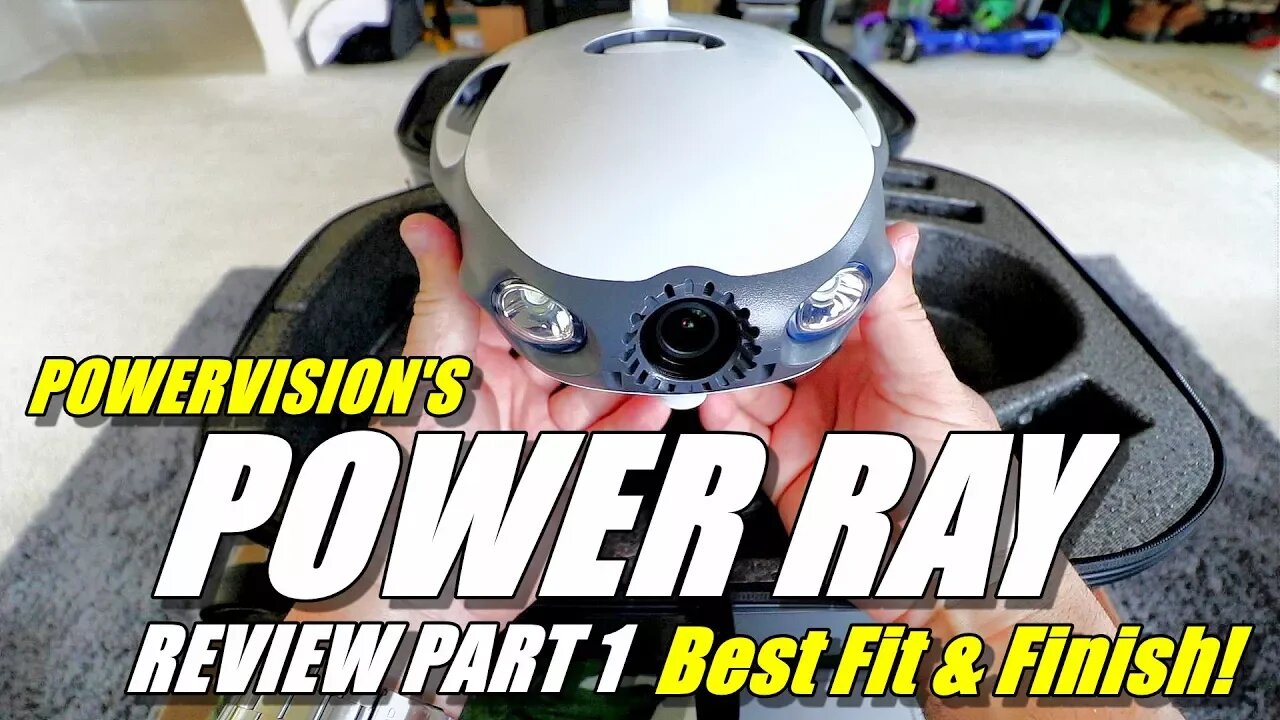 Underwater Drone PowerVision PowerRay 4K ROV Review - Part 1 ...