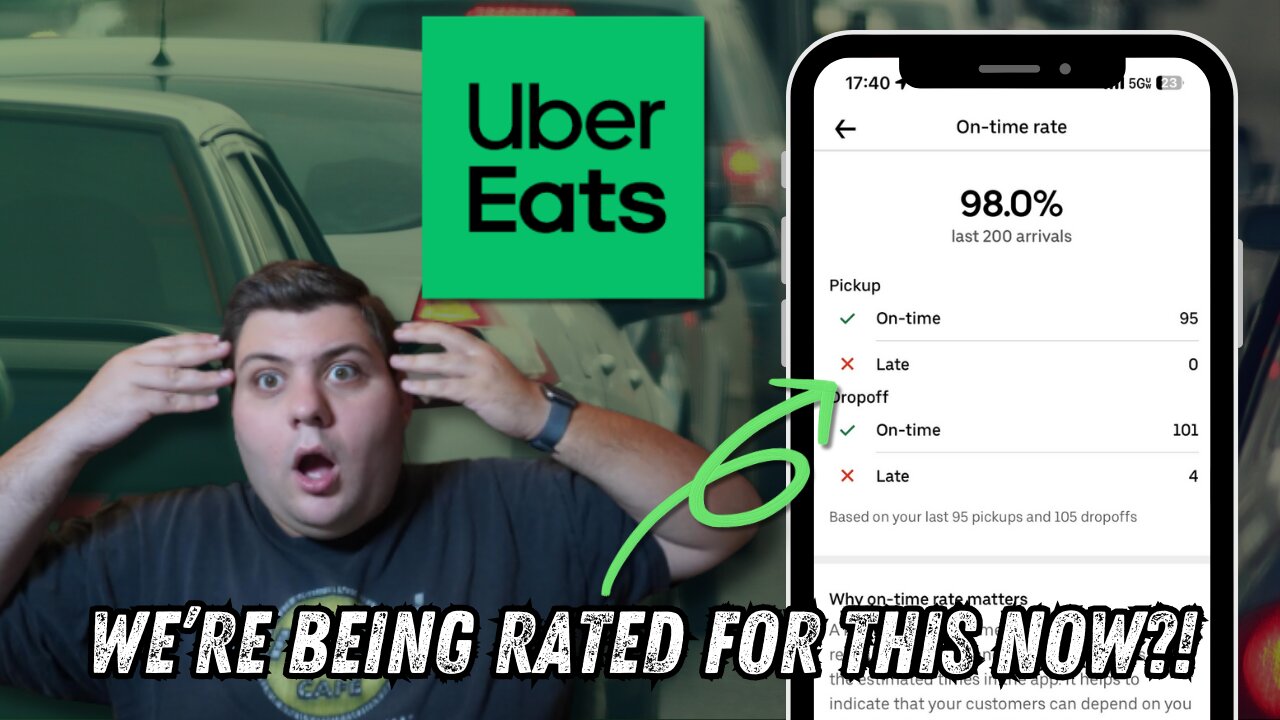 On Time Rating on UberEats - EVERYTHING You MUST Know!! New Ratings for ...