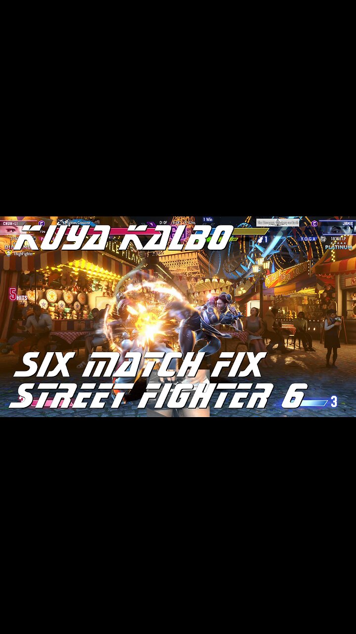 Kuya Kalbo Six Match Fix Street FIghter 6: 06-07-2024 Part 2