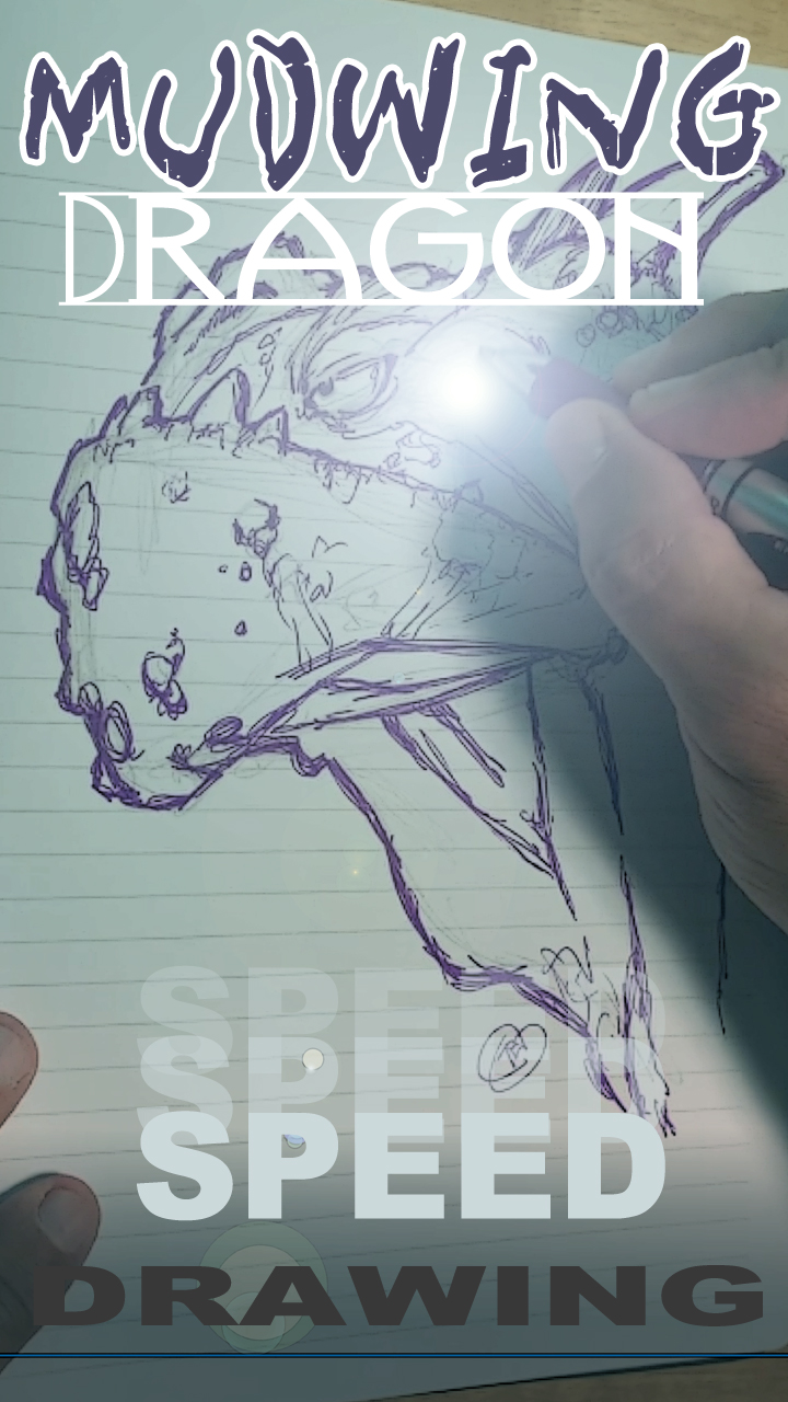 Speed Draw Mudwing Dragon