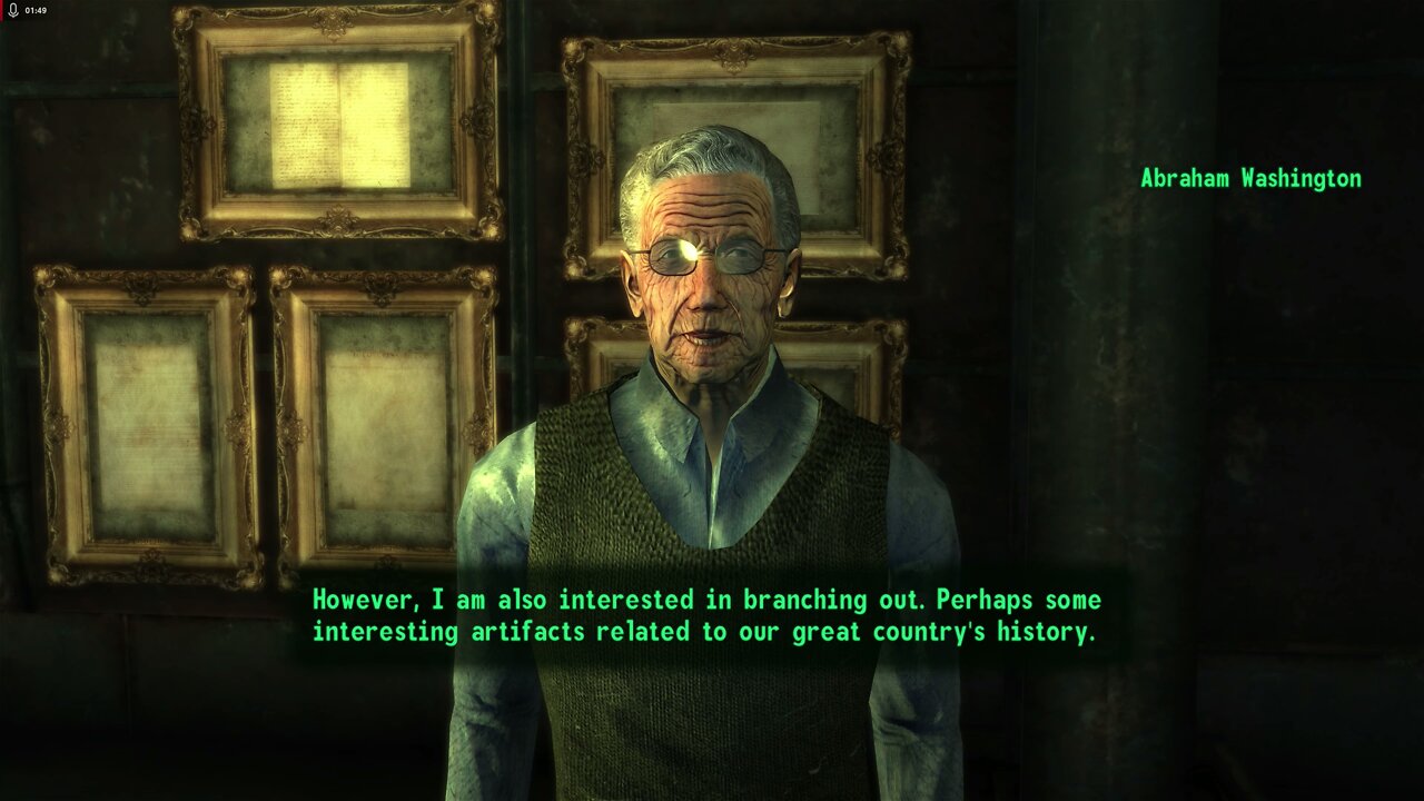 Fallout 3- Exploring- Gathering Artifacts for Capital Preservation ...