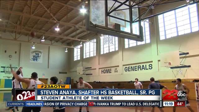 AOTW: Steven Anaya the all around floor general for Shafter basketball ...