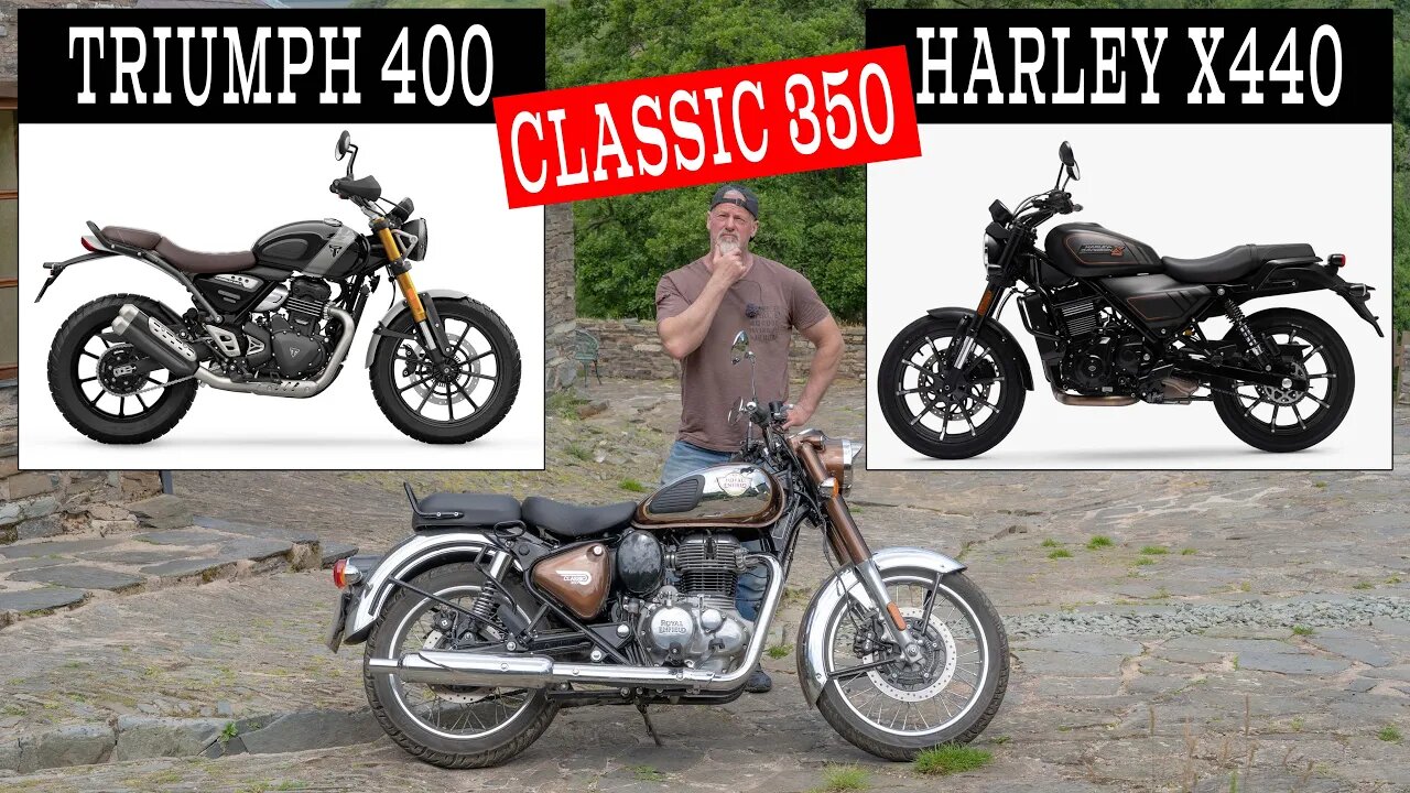 Easy Choice? Triumph Speed 400 & Scrambler 400X vs Harley-Davidson X440 ...