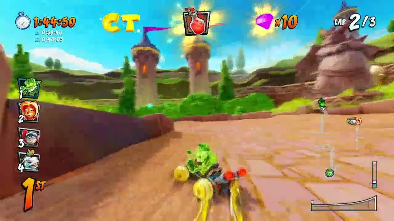 Spyro Circuit CTR Challenge Gameplay - Crash Team Racing Nitro-Fueled ...
