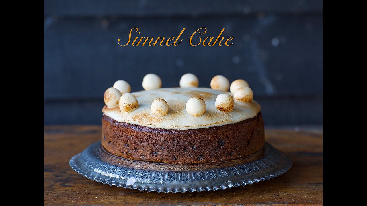 Vegan simnel cake (RUMBLE ONLY)