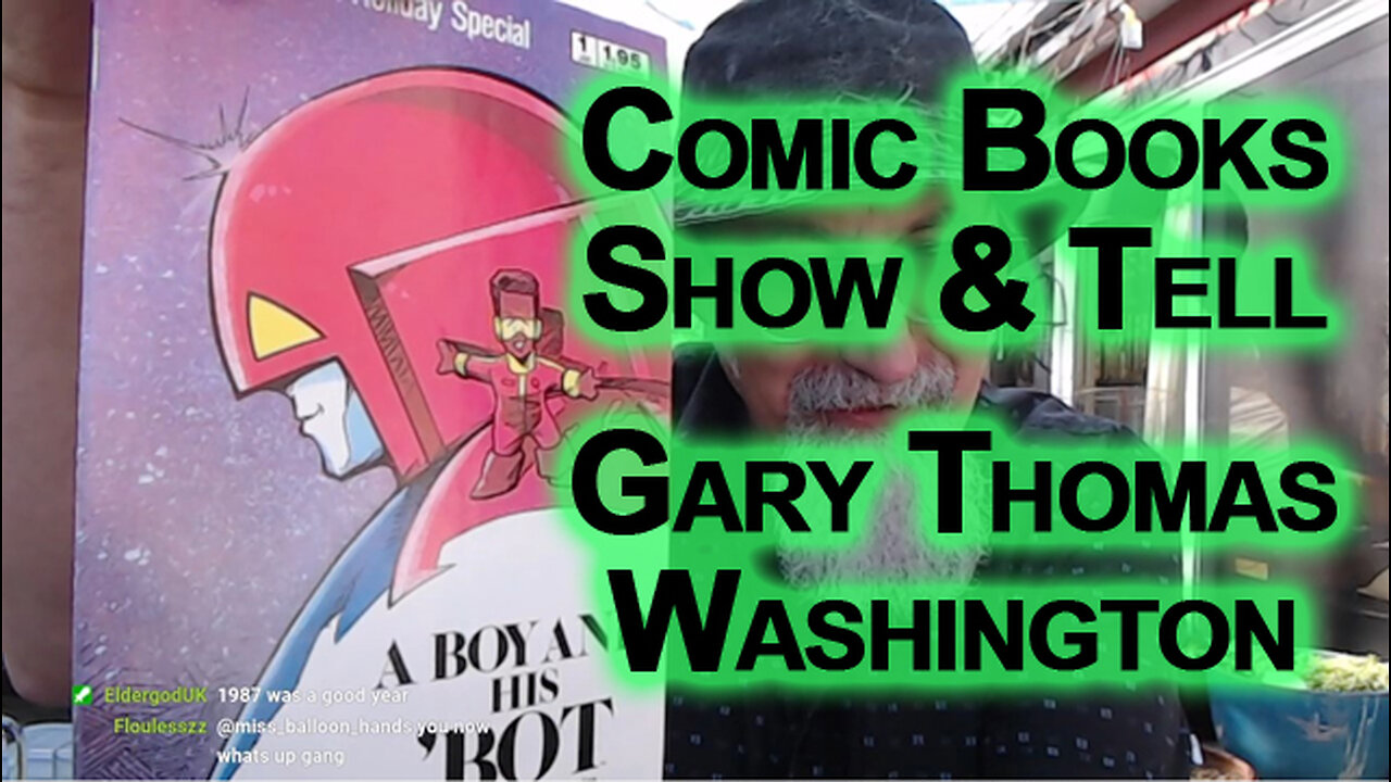Comic Books: Huge Respect for Gary Thomas Washington’s A Boy and His ...