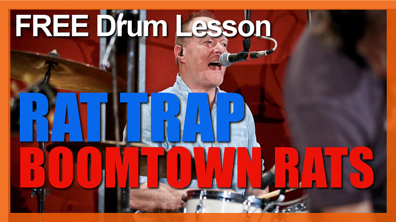 Rat Trap (Boomtown Rats) ★ Video Drum Lesson | How To Play SONG (Simon ...