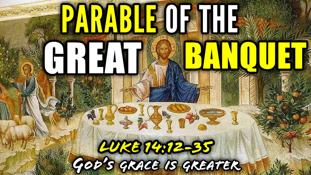 Parable Of The Great Banquet & The Cost Of Following Christ - Luke 14: ...