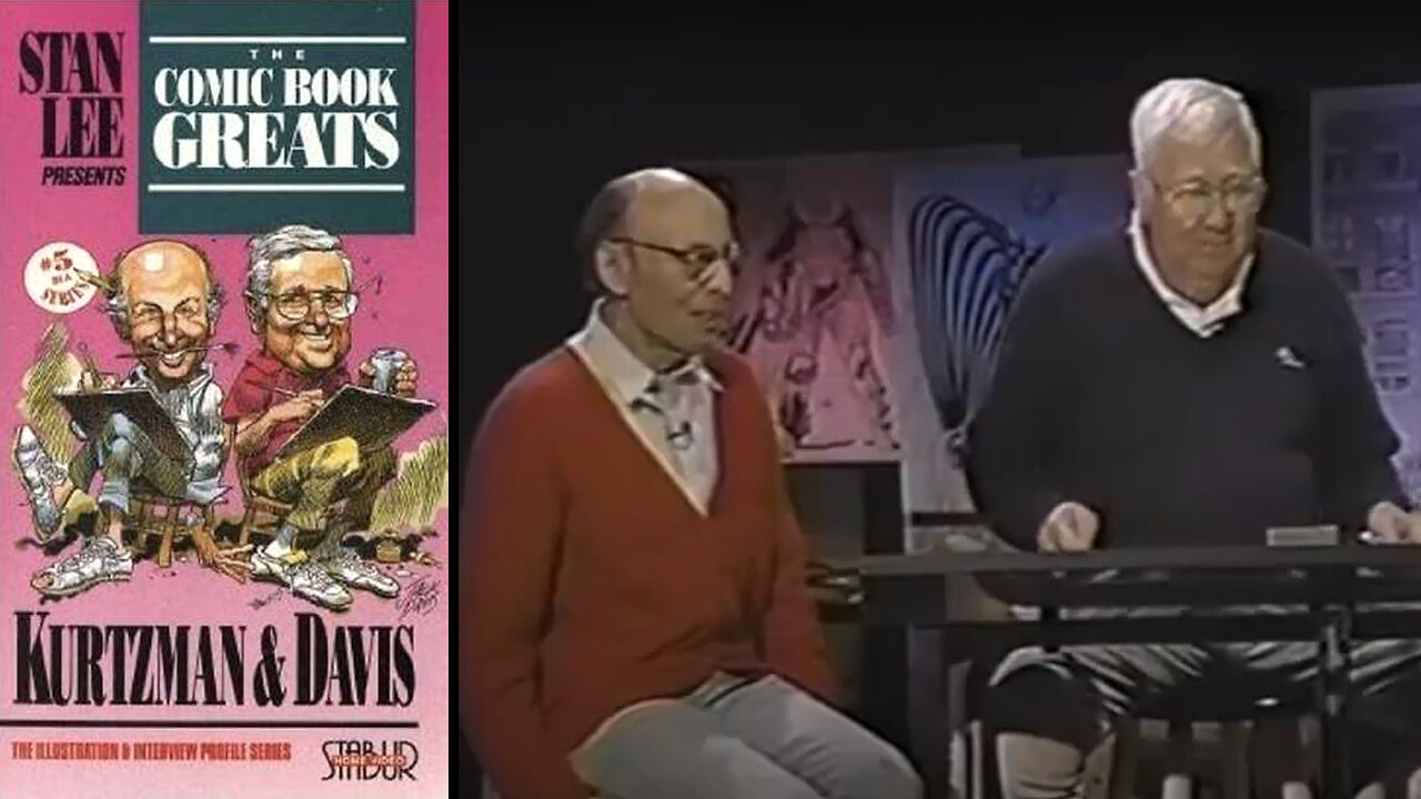 HARVEY KURTZMAN & JACK DAVIS | "The Comic Book Greats" hosted by Stan ...