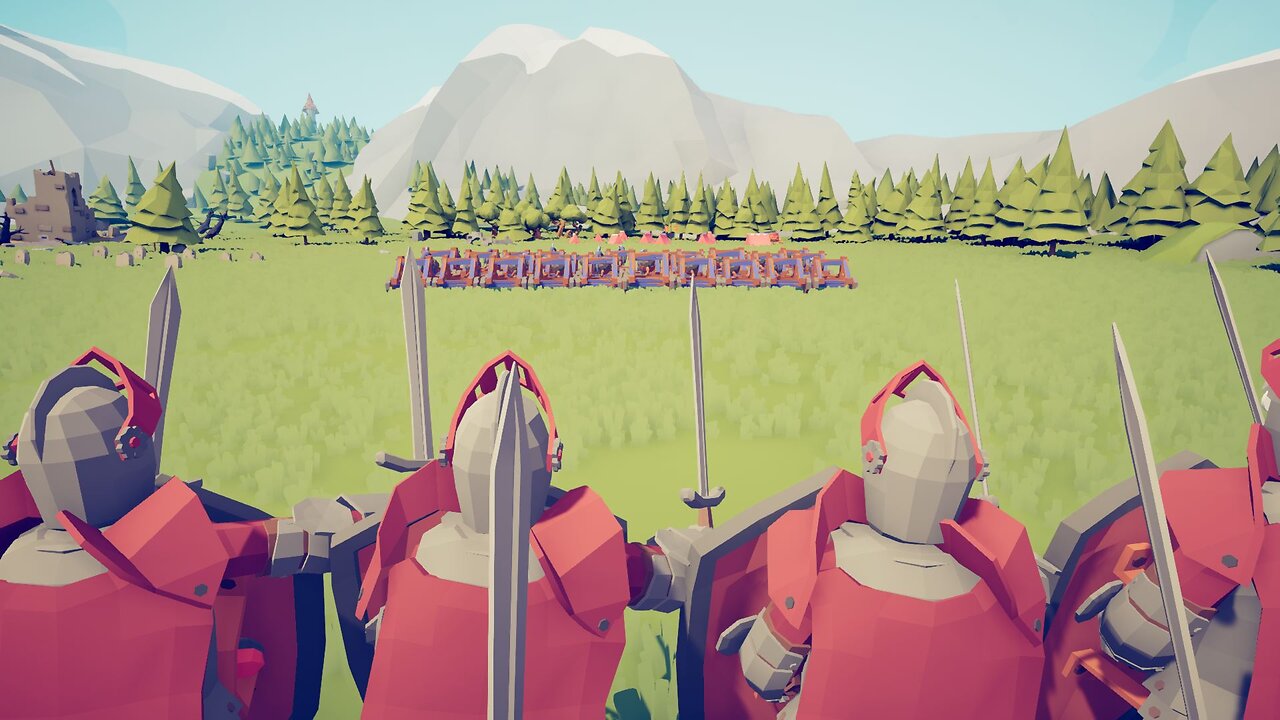 30 Knights Versus 30 Catapults || Totally Accurate Battle Simulator