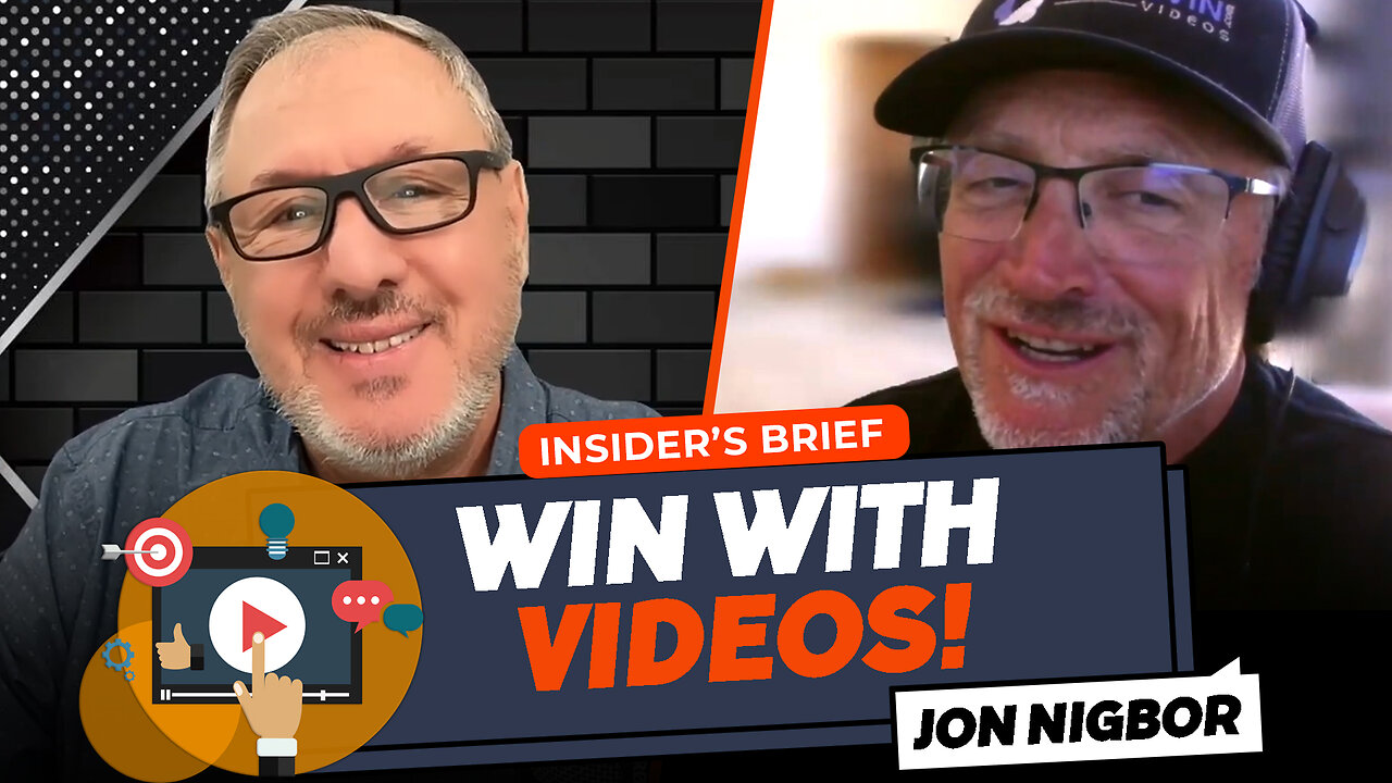 Win With Videos! with Jon Nigbor & Tony DUrso | Entrepreneur #marketing ...